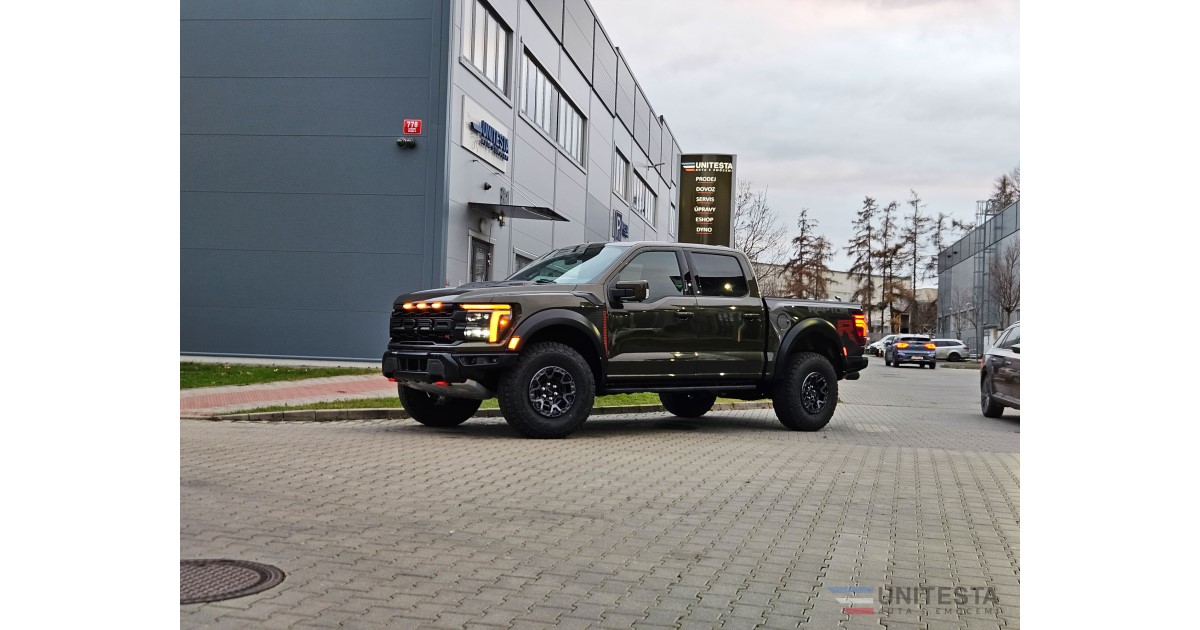 UNITESTA | 2024 Ford F150 RAPTOR R 4x4 Supercrew 5.2 V8 shelter green